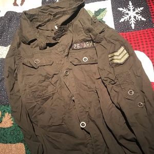 Ashley By 26 International | Jackets & Coats | Army Jacket | Poshmark